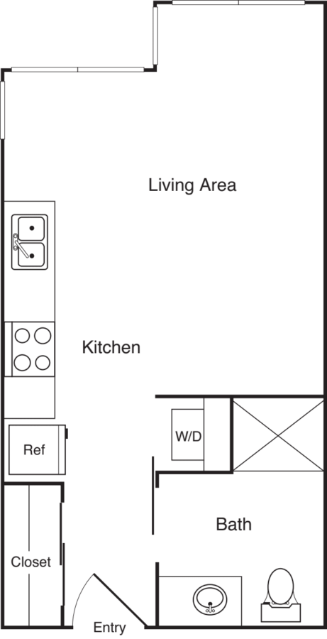 Floor Plans | Studio, 1 & 2 Bedroom Apartments in Seattle